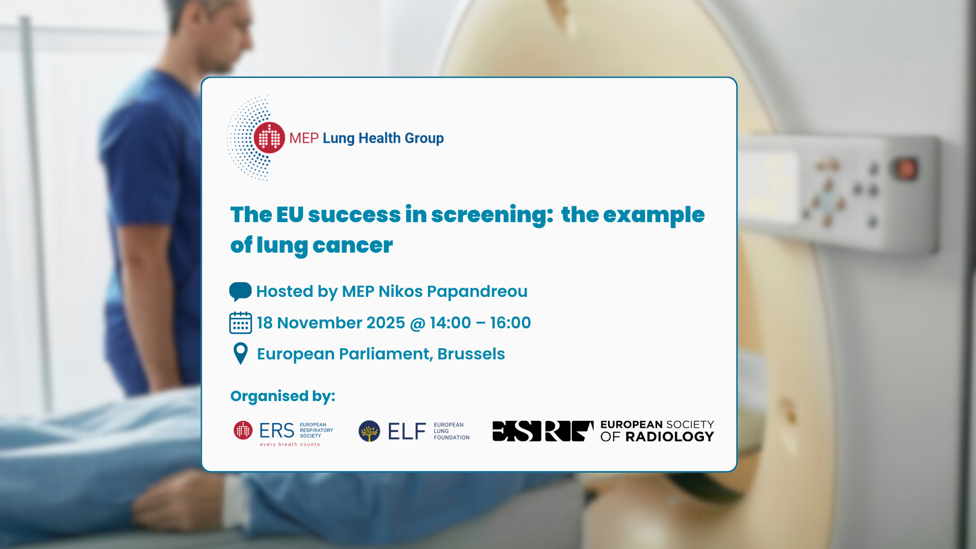 The EU success in screening: the example of lung cancer - SOLACE