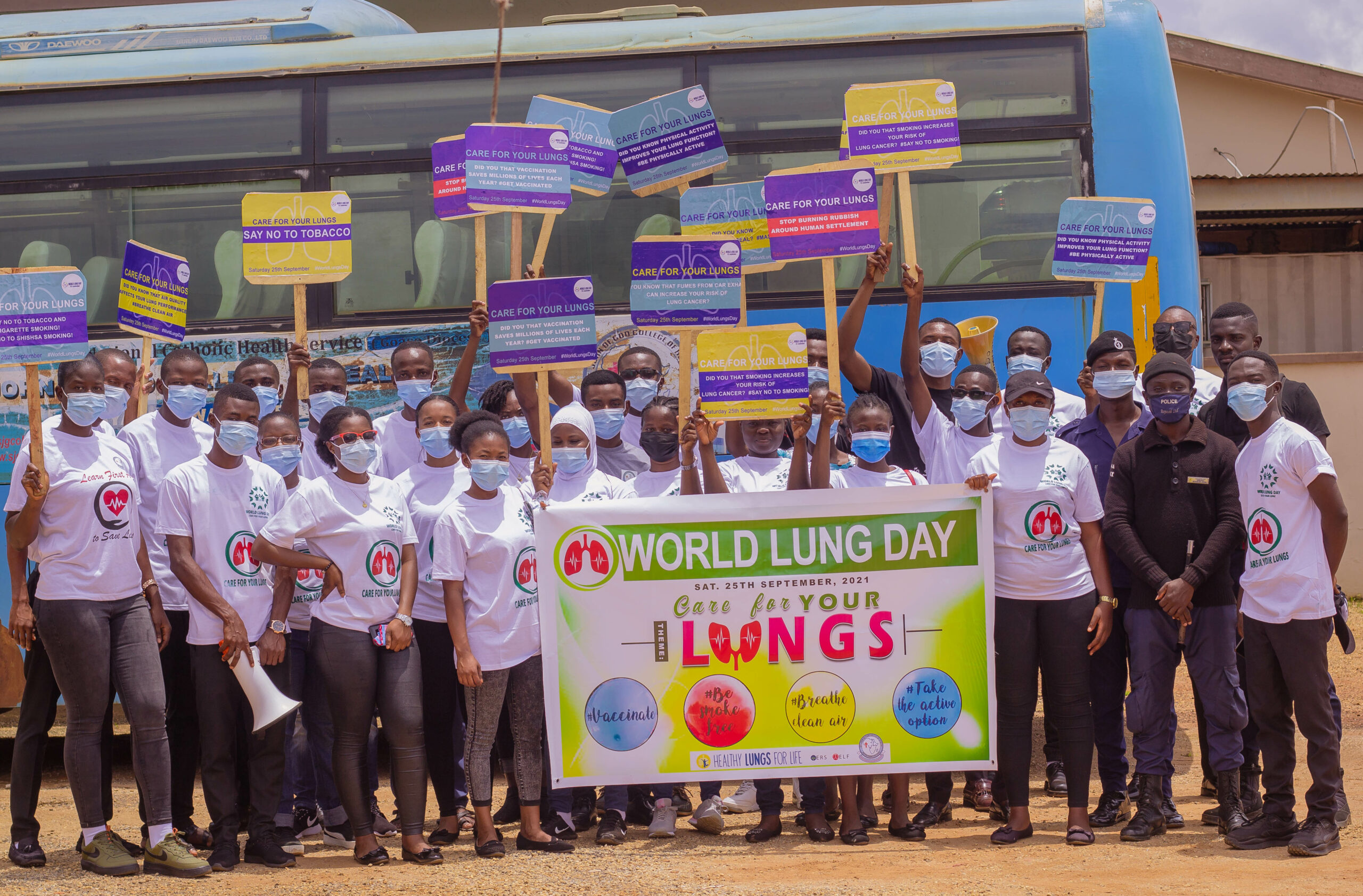 Campaign puts spotlight on lung health for market workers in Ghana ...