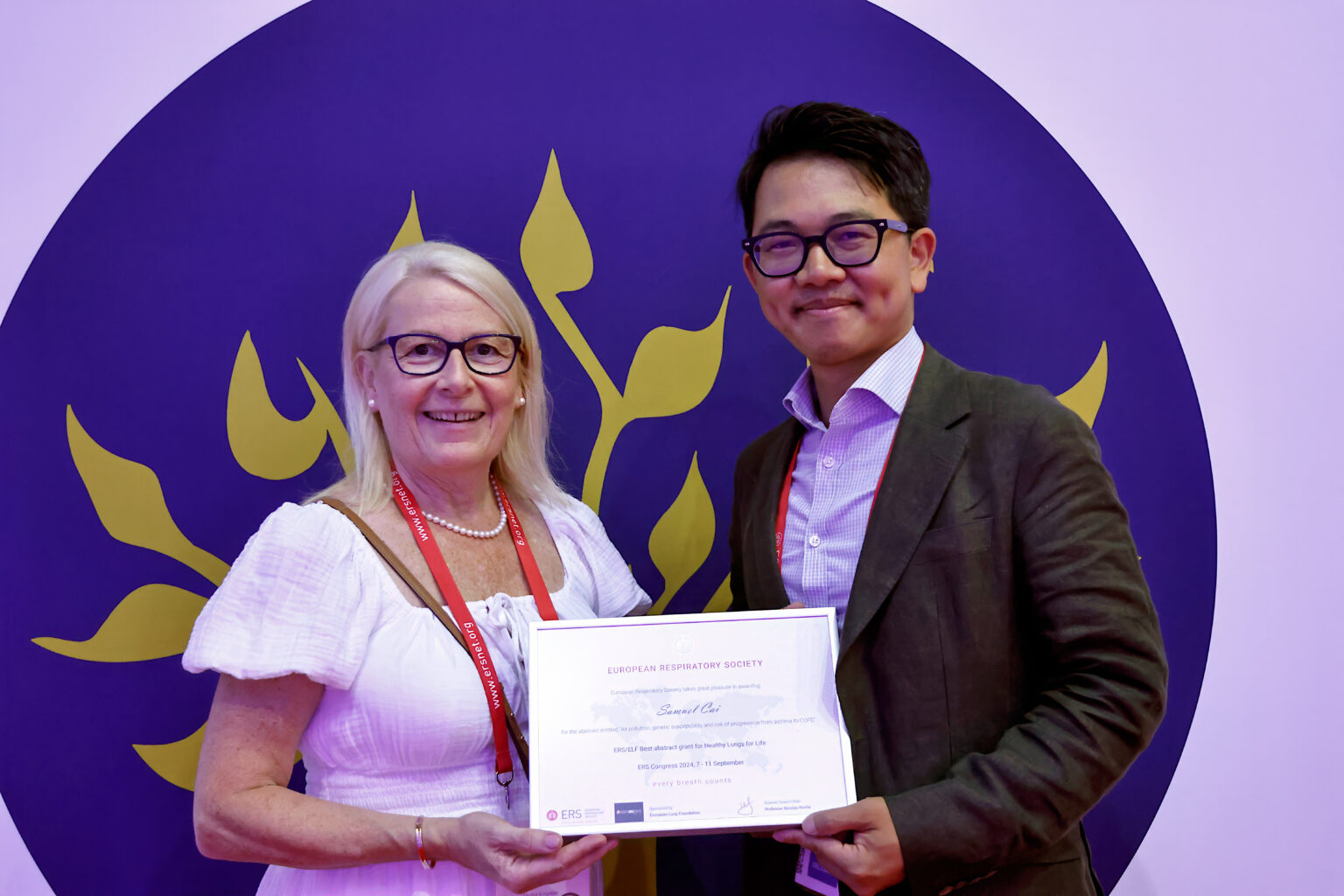 Abstract winners at the ERS Congress - European Lung Foundation