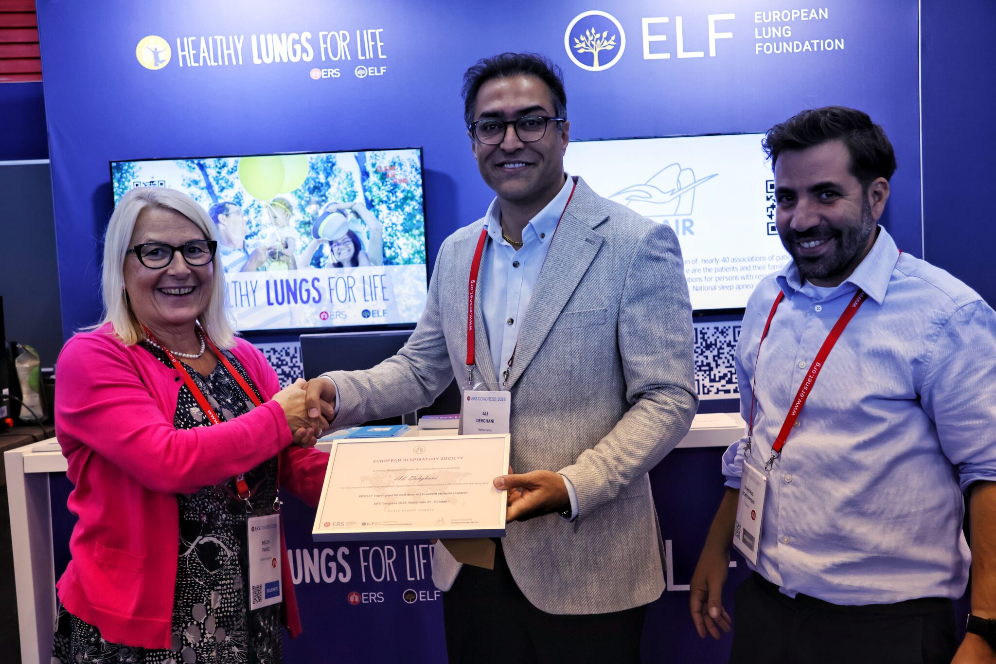 Abstract winners at the ERS Congress 2025 - European Lung Foundation